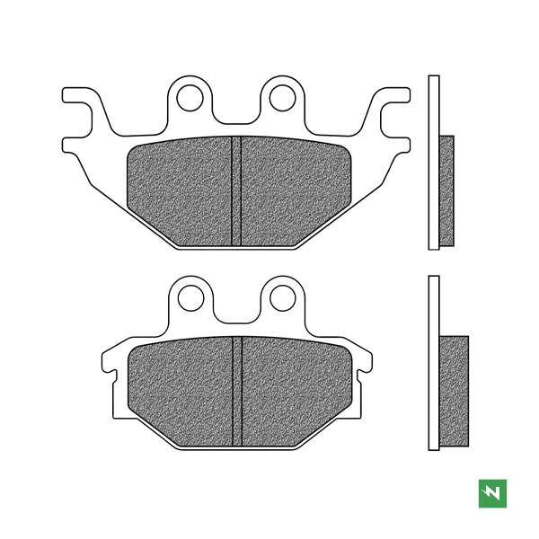 Kočione pločice organic