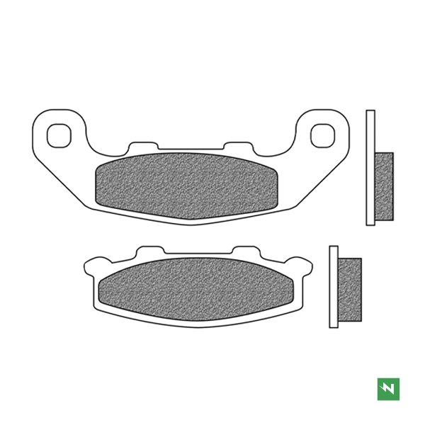Kočione pločice organic