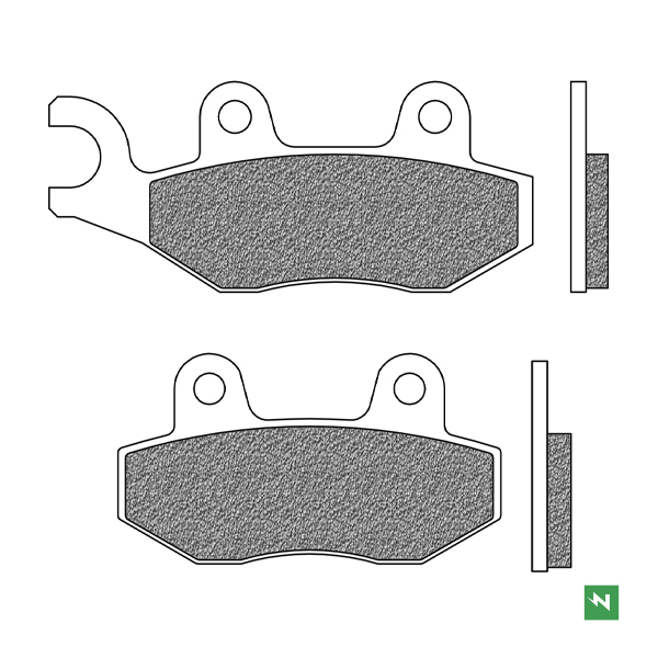 Kočione pločice Organic