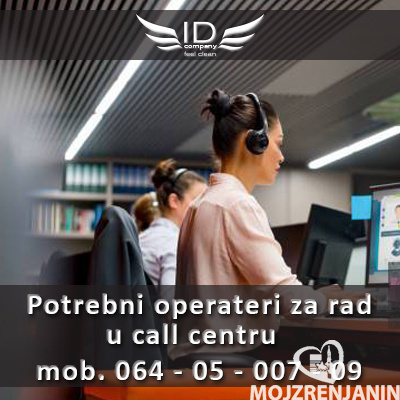 Potrebni operateri za rad u call centru