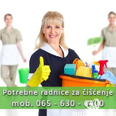 Potrebne radnice za čišćenje 60 -100.000