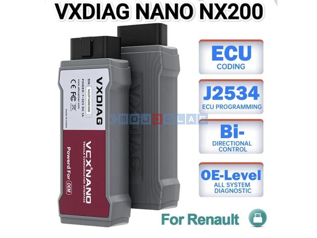 VXDIAG Nano NX200 za Renault OBD2 Dijagnostika