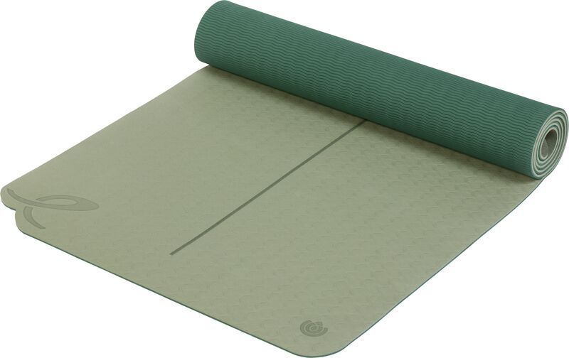 Energetics PVC FREE YOGA MAT 1.0, podloga za gimnastiku, zelena