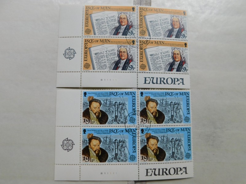 ISLE OF MAN EUROPA 1982 KOMPLET SERIJA