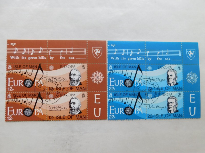 ISLE OF MAN EUROPA 1985 KOMPLET SERIJA