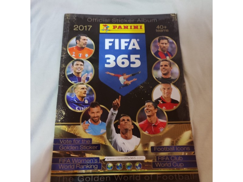 Fifa 365 2017 godine sa oko 420 brojeva u njemu