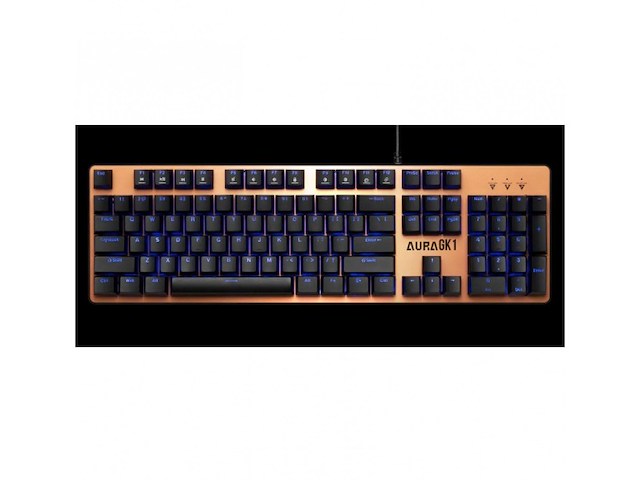 Tastatura Gamdias Aura Mehanička Bronze CRVENI SVIČEVI!