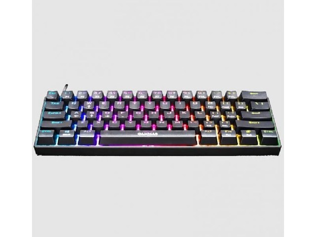 Gamdias Hermes E3 RGB mehanička BROWN switchevi!