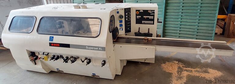 4-SIDED CURRIER MOULDING MACHINE 6 P.O. 120
SCM SUPERSET XL