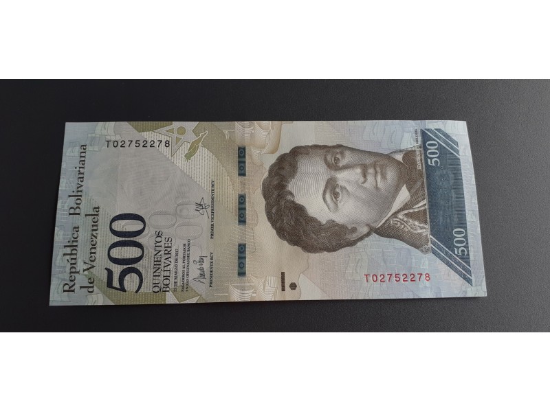 VENECUELA 500 BOLIVARES.2017.UNC.