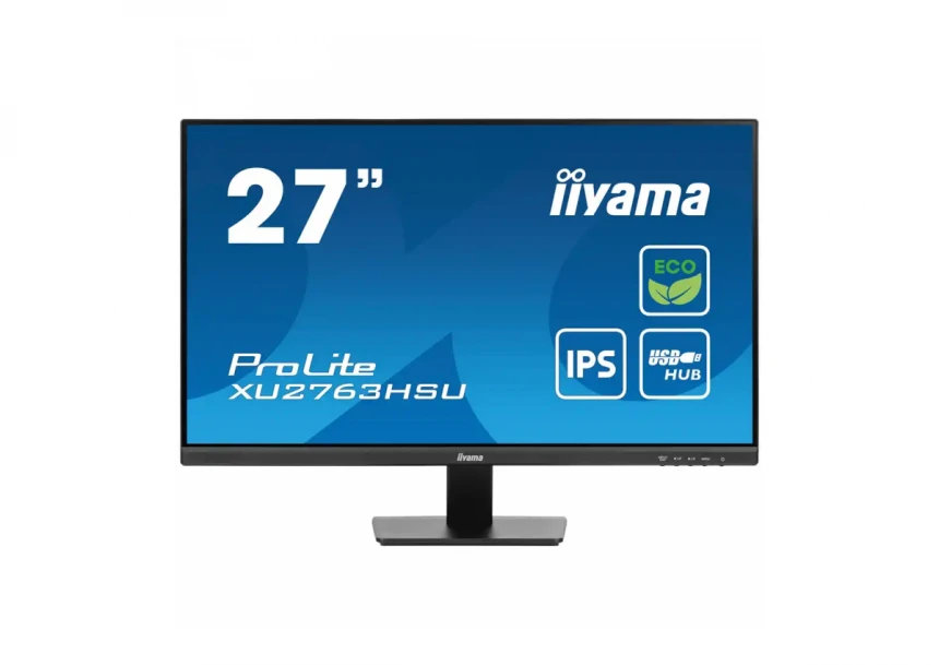 Monitor 27 Iiyama XU2763HSU-B1 1920x1080/Full HD/ IPS/100Hz/3ms/HDMI/DP/2x USB/HDCP/Zvučnici