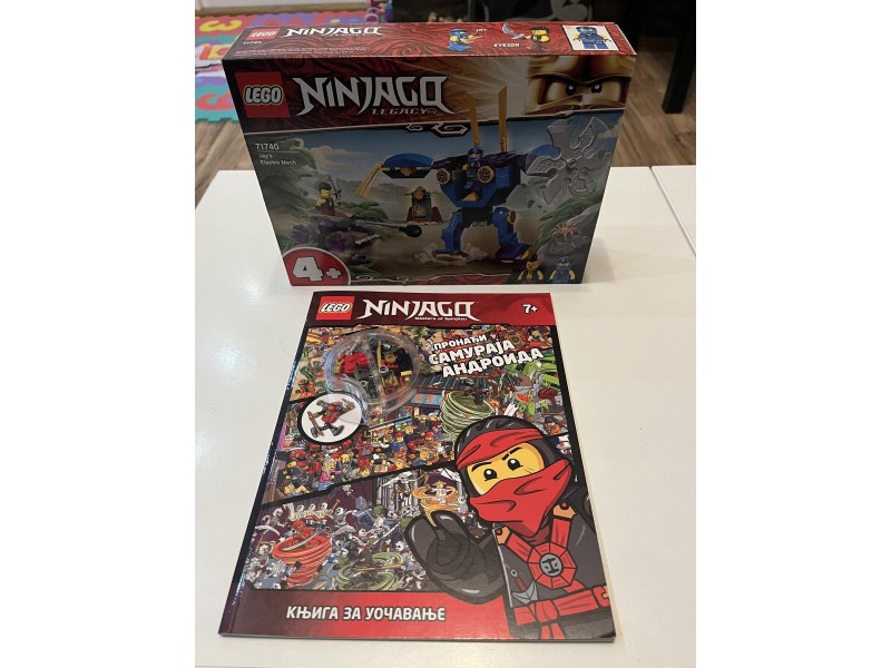 NOV Ninjago LEGO 71740 i Lego Ninjago knjiga za uocavan