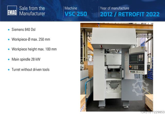 Vertikalna letla
EMAG VSC 250