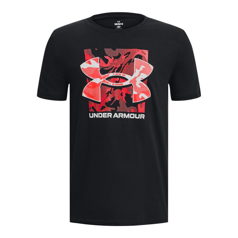 Under Armour Boys' UA Box Logo Camo Short Sleeve