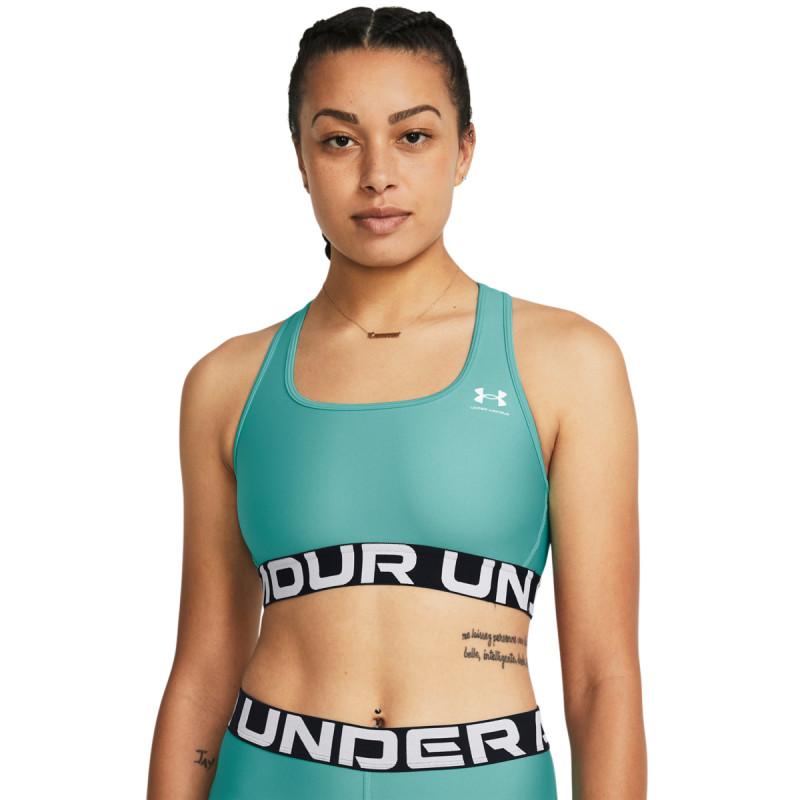 Under Armour Women's HeatGear® Armour Mid Branded Sports Bra