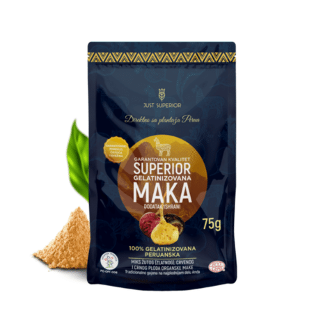 JUST SUPERIOR Organska GELATIZOVANA MAKA 75 g