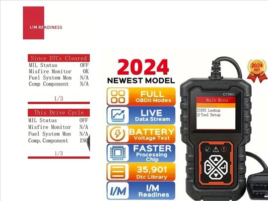 Univerzalna dijagnostika LAUNCH CY3001 citac gresa