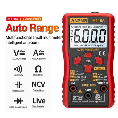 Smart True RMS, Autorange digitalni multimetar