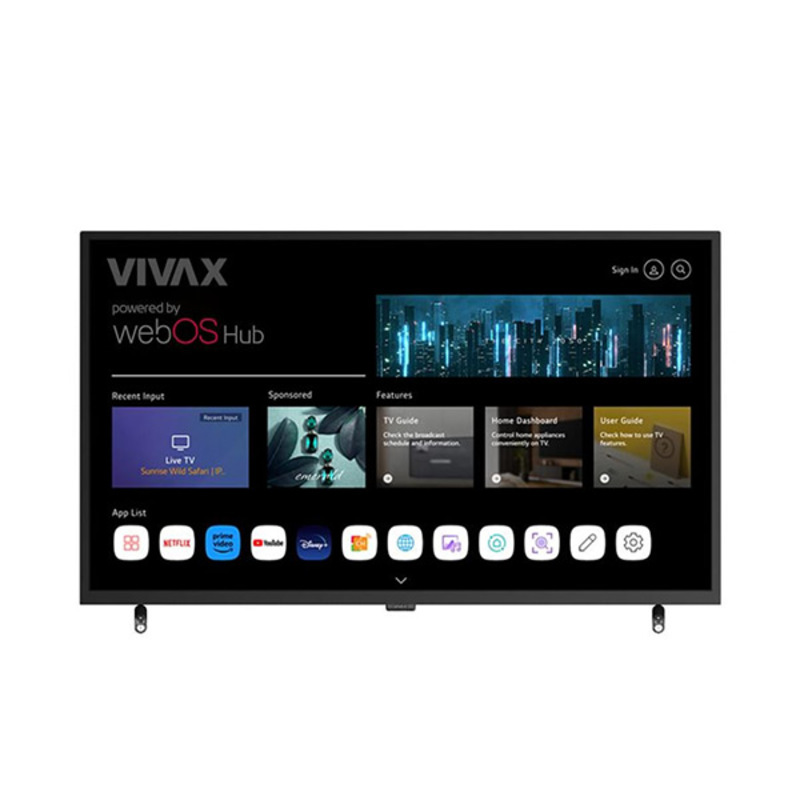 Televizor Vivax 43S61WO Smart, LED, Full HD, 43"(109cm), DVB-T/T2/S2