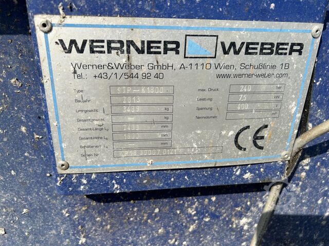 Pritisnite kontejnere
Wener & Weber STP-K1800