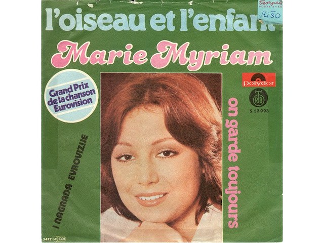 Marie Myriam – L`oiseau Et L`enfant 7`