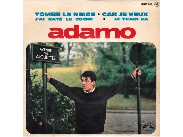 Adamo – Tombe La Neige Vinyl, 7`, EP, 45 RPM