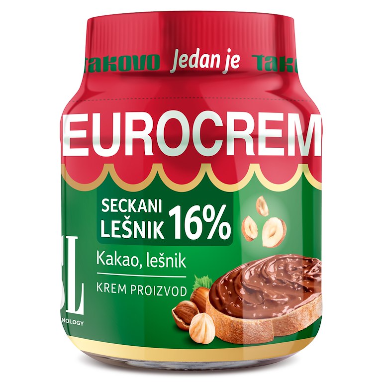 EUROCREM SECKANI LEŠNIK 350G