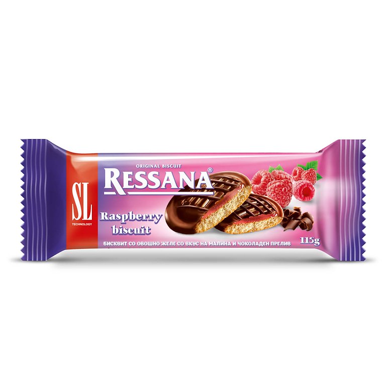 RESSANA BISKUIT MALINA 115G