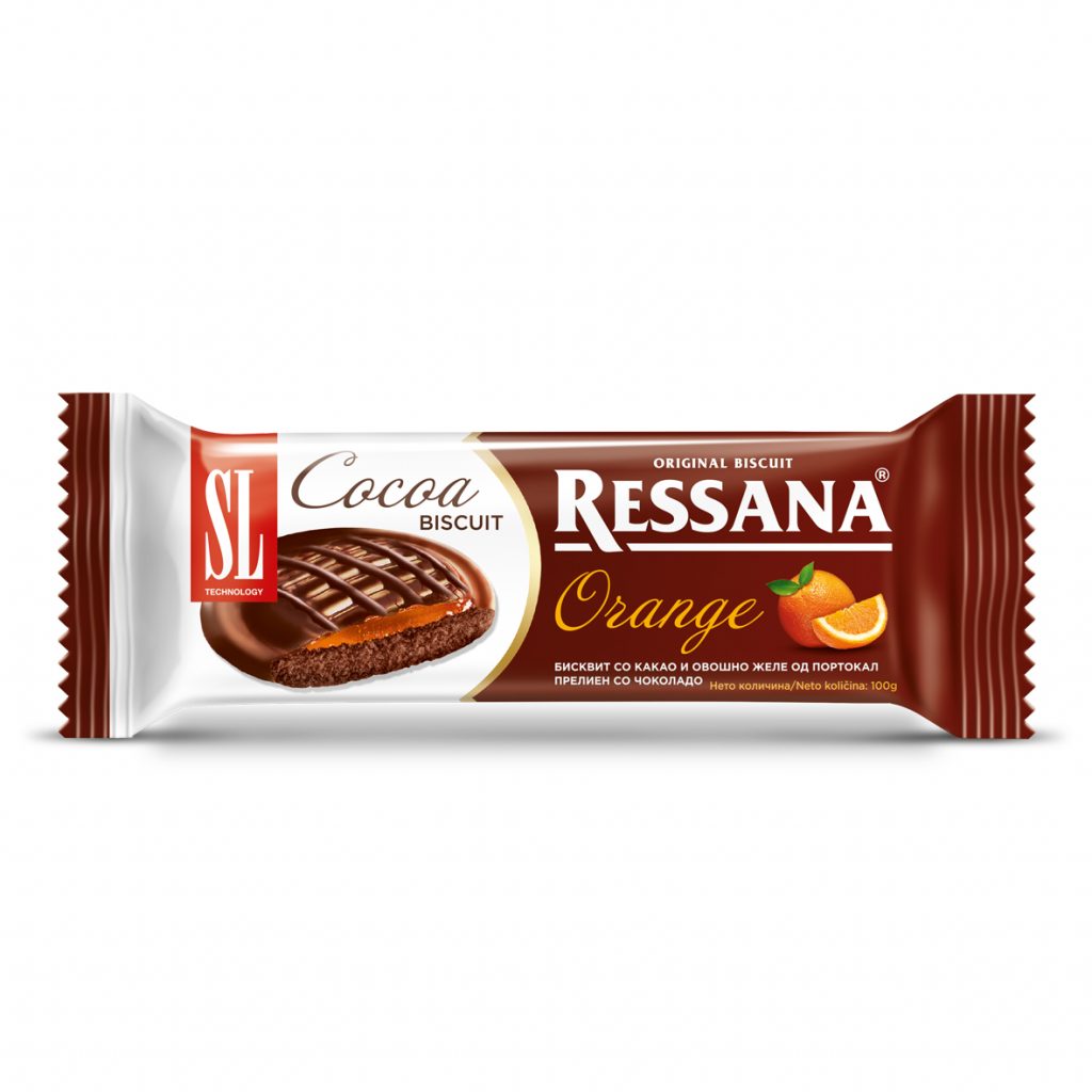 RESSANA PORTOKAL KAKAO BISCUIT 100G