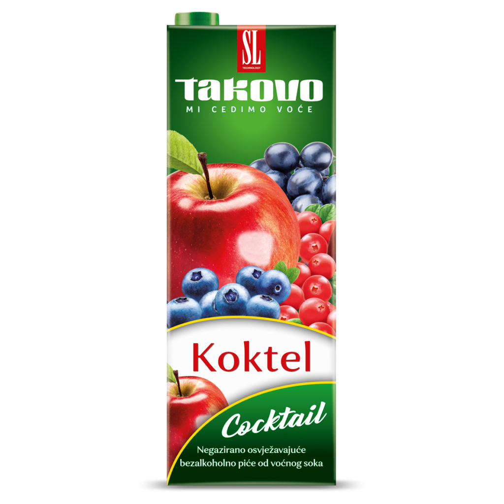 KOKTEL MIX KONTINENTALNI, OSVEŽAVAJUĆE BEZALKOHOLNO PIĆE 15%, 1,5L