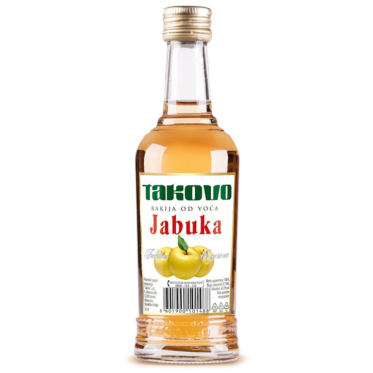 TAKOVO JABUKA 42% 100ML