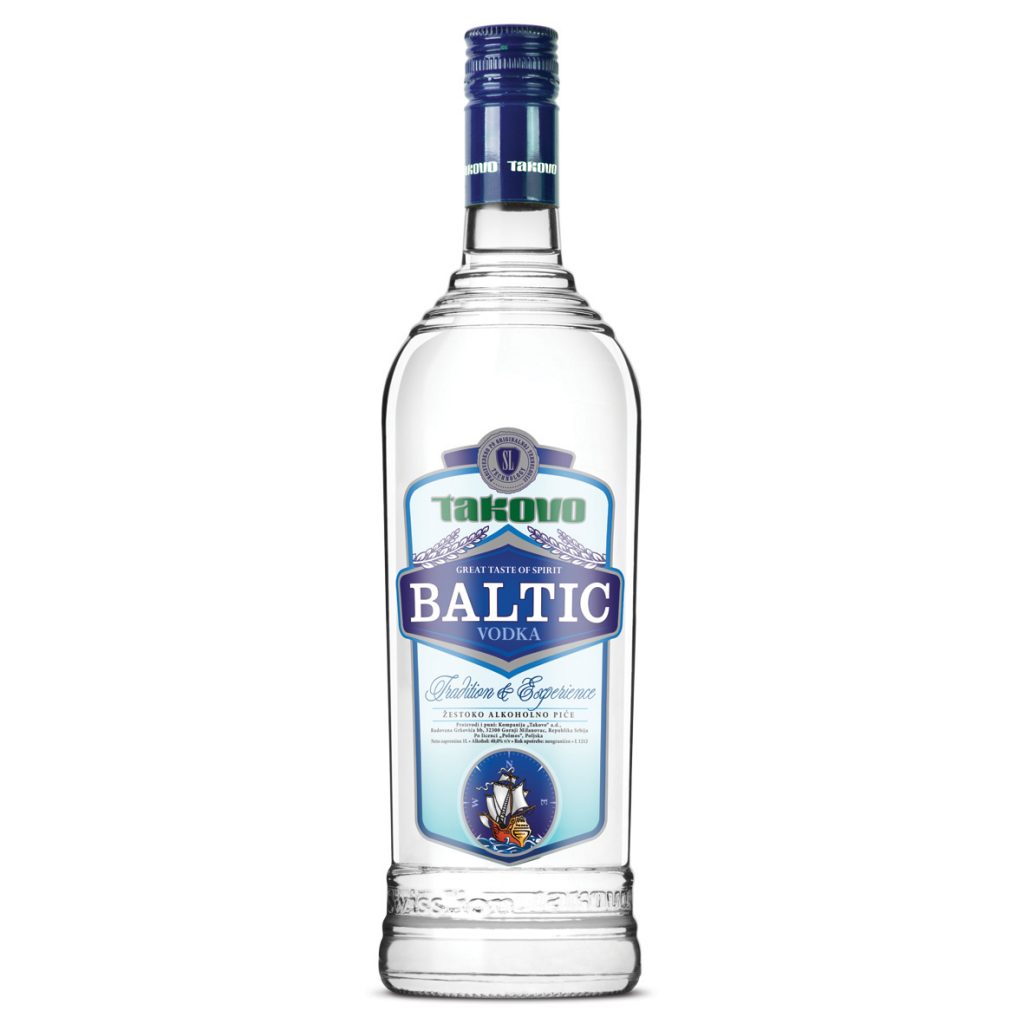 BALTIK VODKA 40%, 1000ML