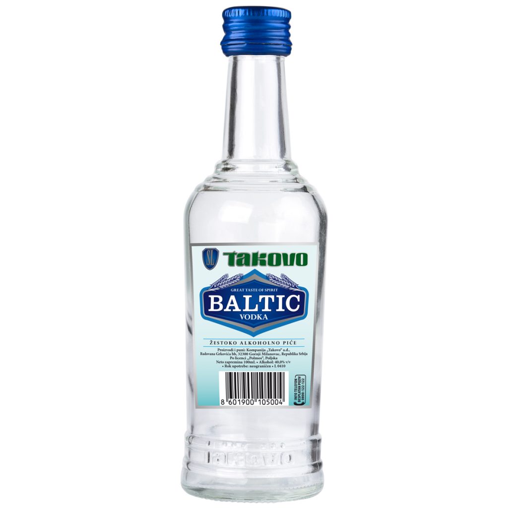 BALTIK VODKA 40%, 100ML