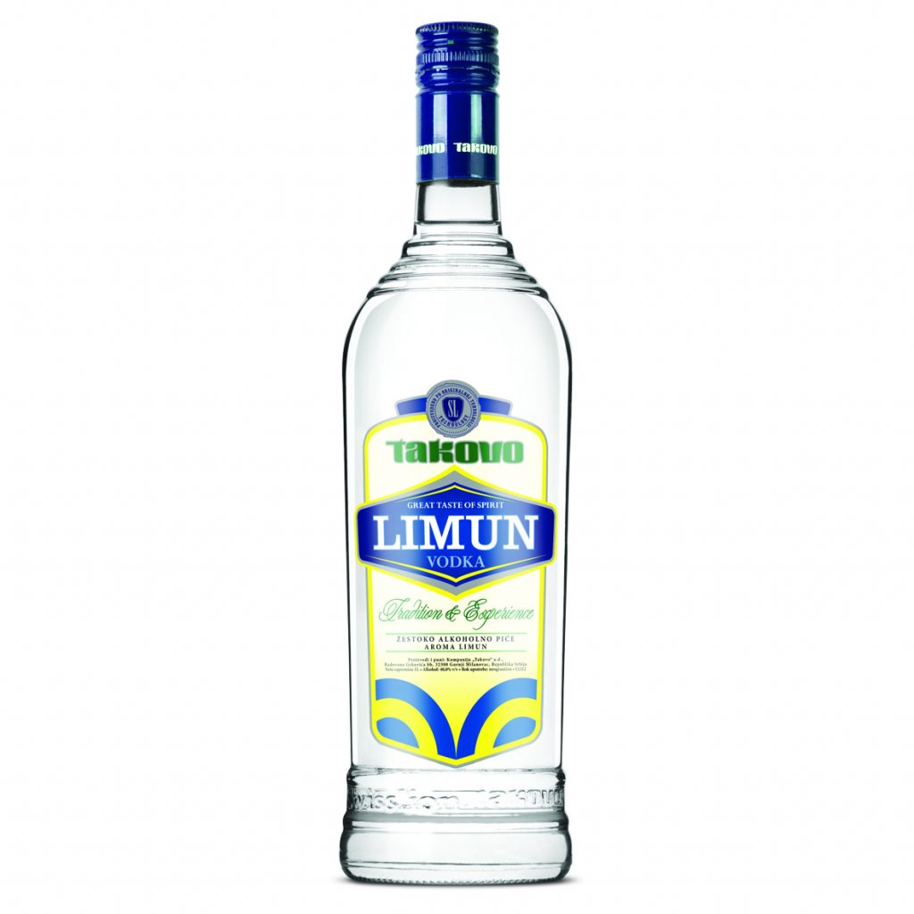 LIMUN VODKA 40% 1000ML