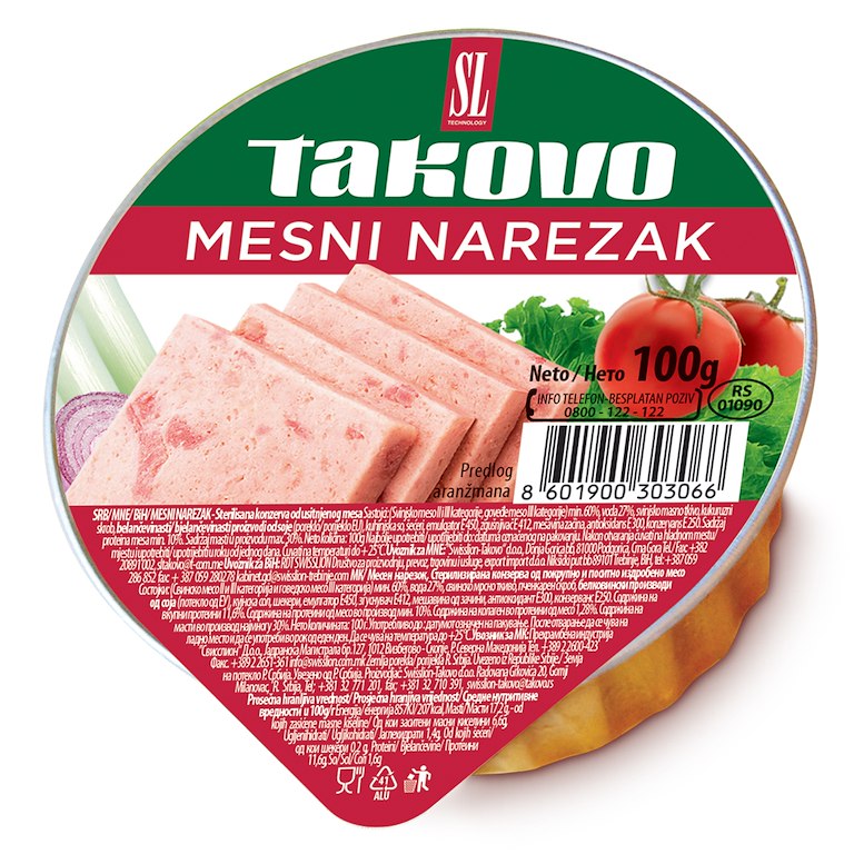 MESNI NAREZAK 100G