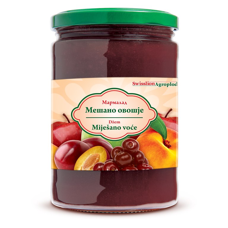 DOMAĆA MARMELADA MEŠANO VOĆE 850G