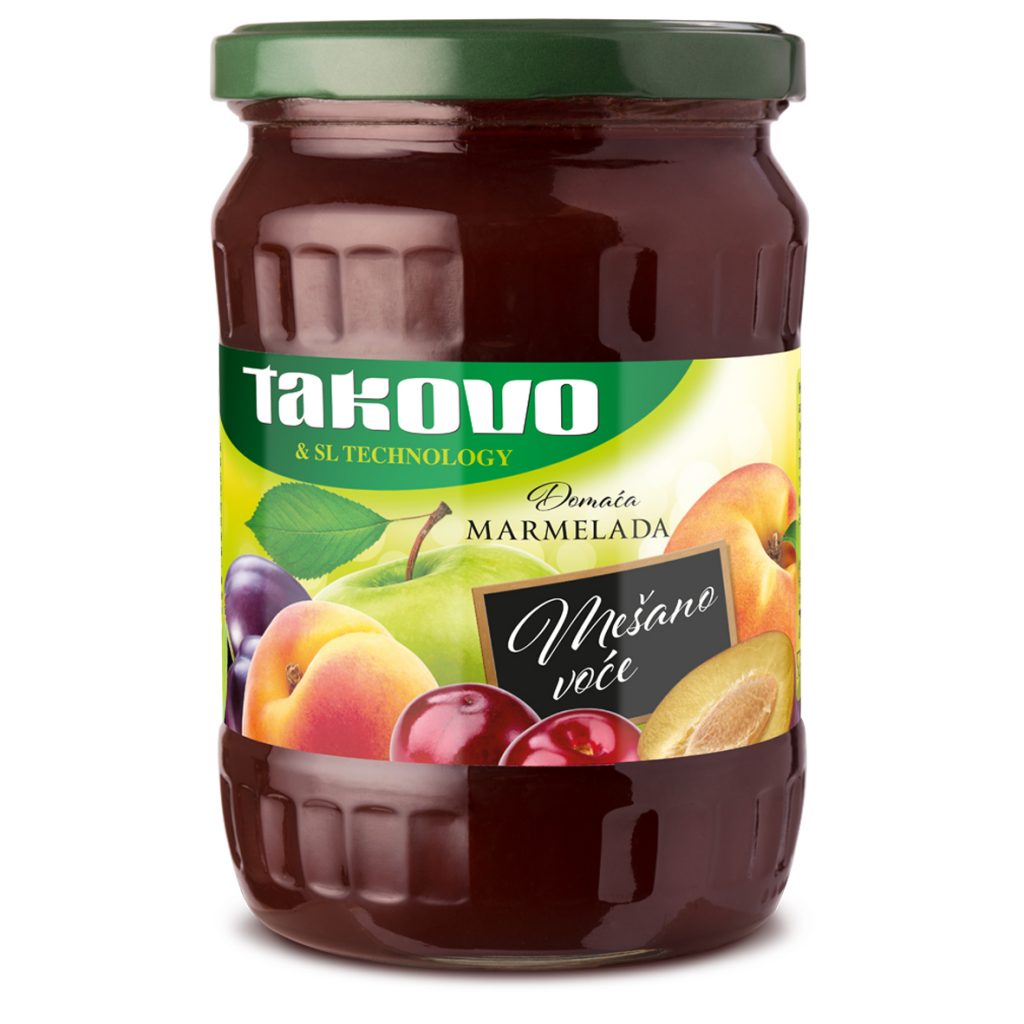 DOMAĆA MARMELADA MEŠANO VOĆE 700G