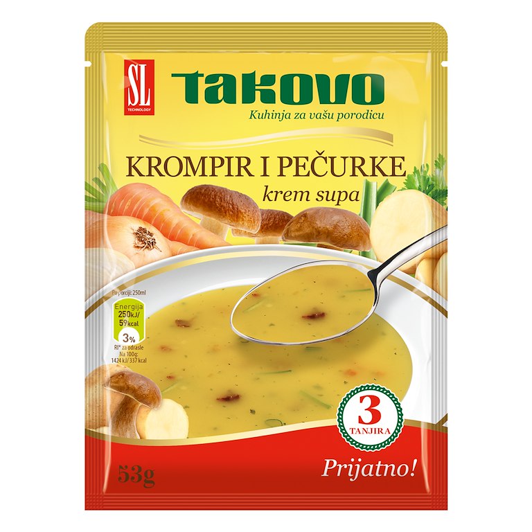 KREM SUPA KROMPIR I PEČURKE 53G