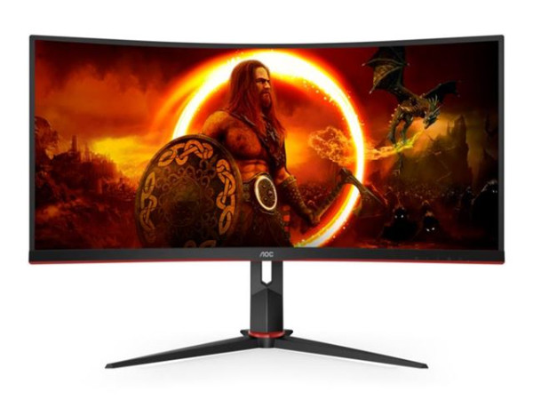 Monitor 34 AOC CU34G2XPBK VA WQHD 180Hz