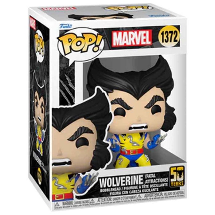 Figura Funko POP! Marvel: Wolverine 50th – Wolverine w/Adamantium