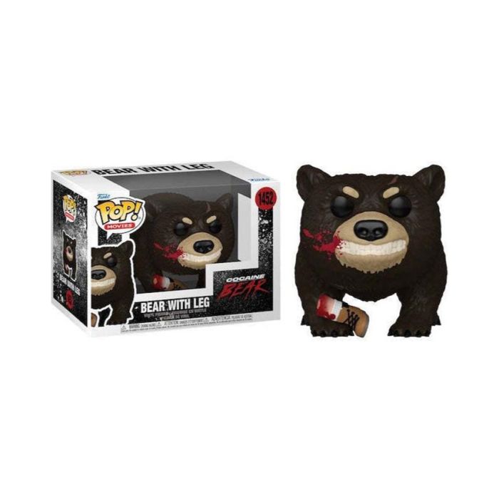 Figura Funko POP! Movies: Cocaine Bear - Bear with Leg 10cm