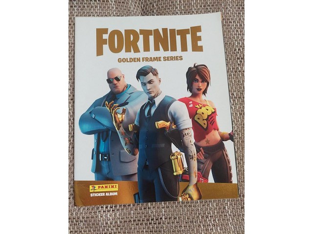 Fortnite prazan Panini album