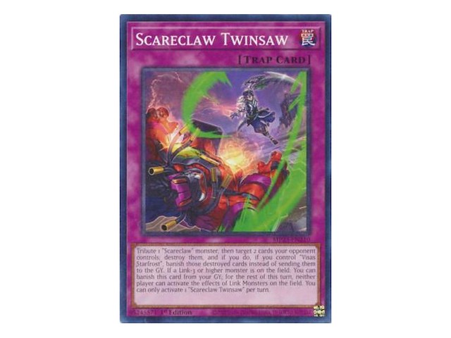 Yu-Gi-Oh! Scareclaw Twinsaw - MP23-EN210