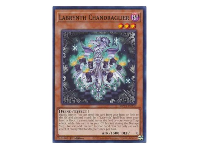 Yu-Gi-Oh! Labrynth Chandraglier - MP23-EN230