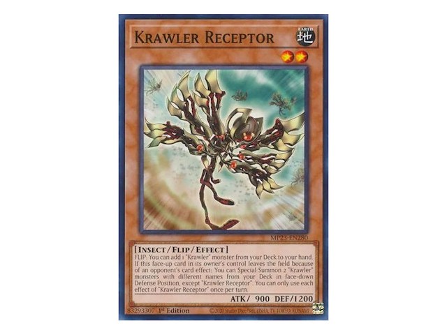 Yu-Gi-Oh! Krawler Receptor - MP23-EN280