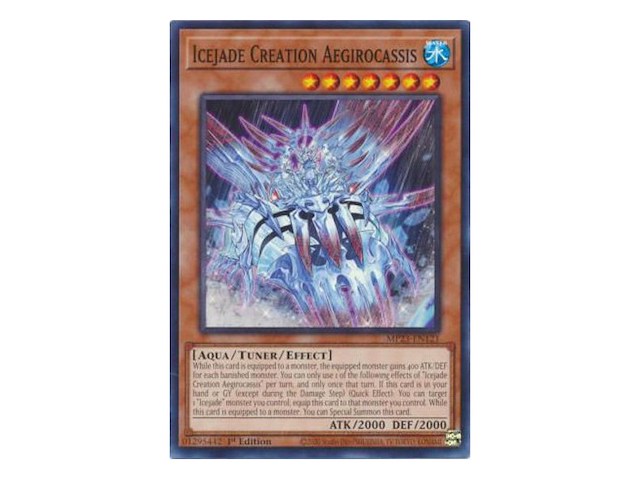 Yu-Gi-Oh! Icejade Creation Aegirocassis - MP23-EN121