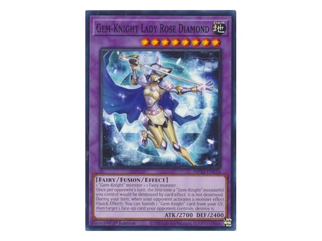 Yu-Gi-Oh! Gem-Knight Lady Rose Diamond - MP23-EN134