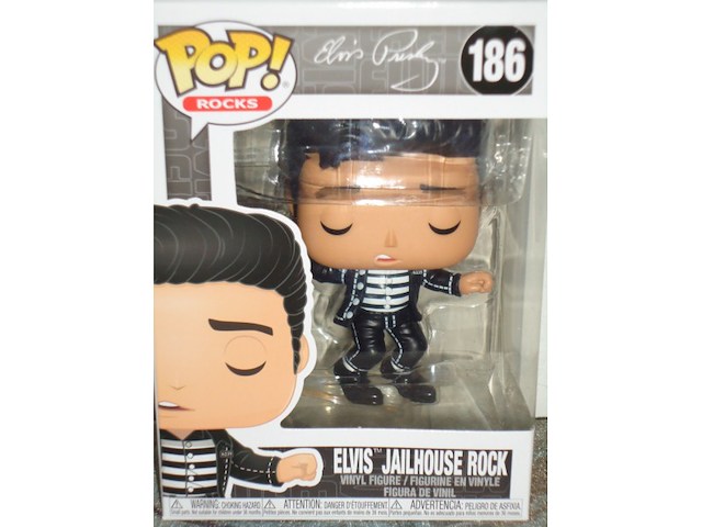 Funko POP! Rocks: Elvis Presley - Elvis Jailhouse Rock