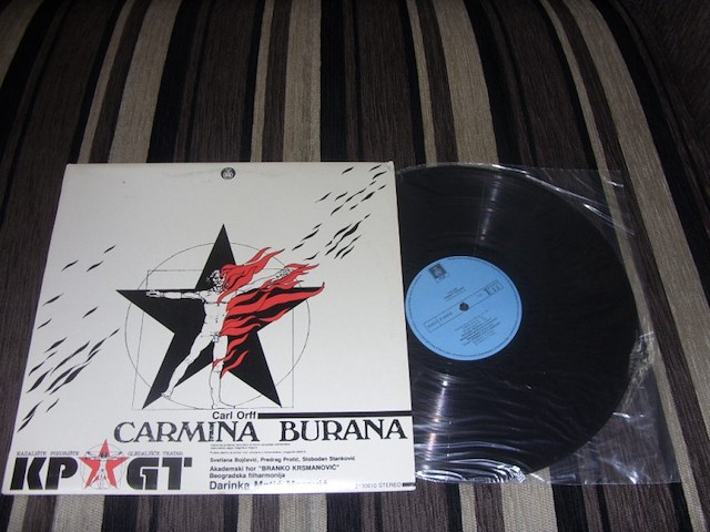 Carl Orff ‎– Carmina Burana LP RTB 1984. Mint