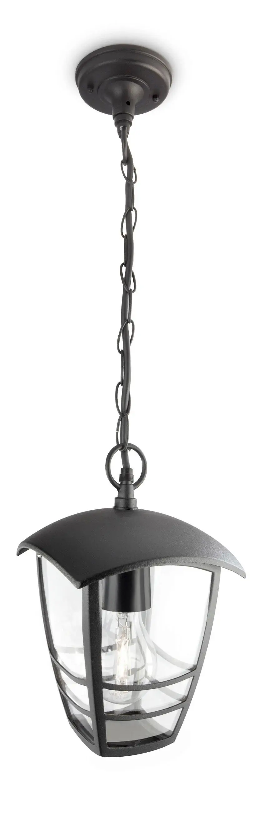 PHILIPS Plafonjera Creek lantern pendant 15386/30/16 crna